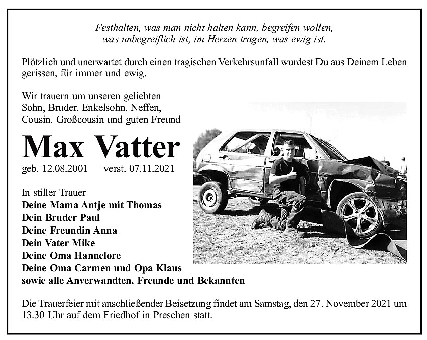 Vatter, Max – Bartsch & Pfeiffer